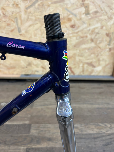 Eddy Merckx Corsa 51cm Blue Chrome Frame – Hackney Peddler
